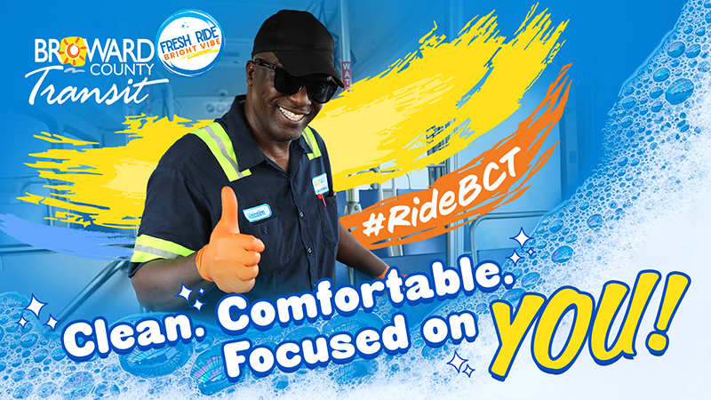 Broward County Transit Fresh Ride, Bright Vibe