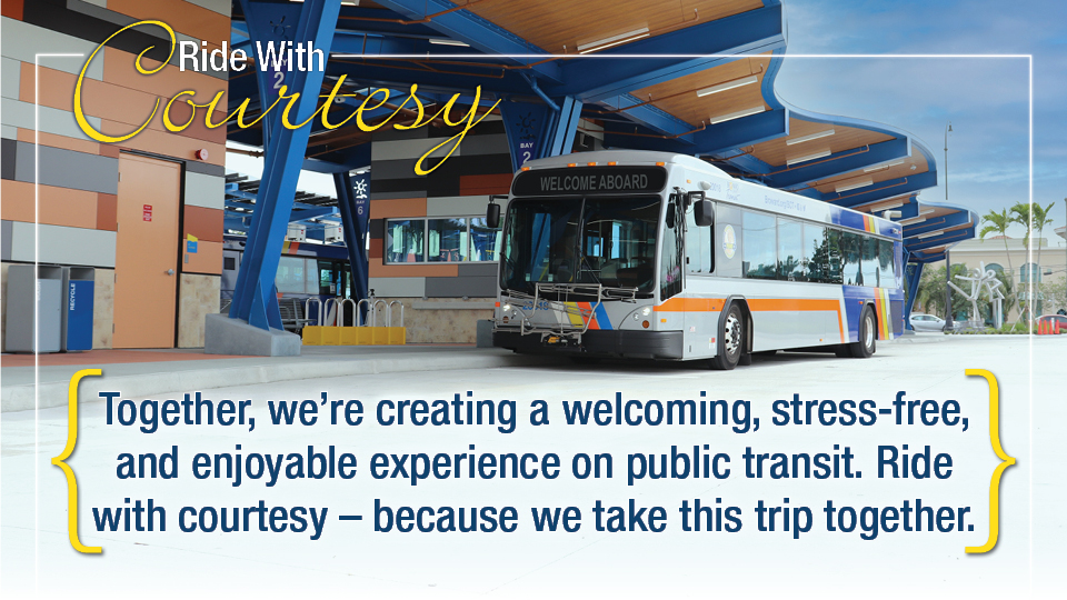 Rider Guides Ride With Courtesy