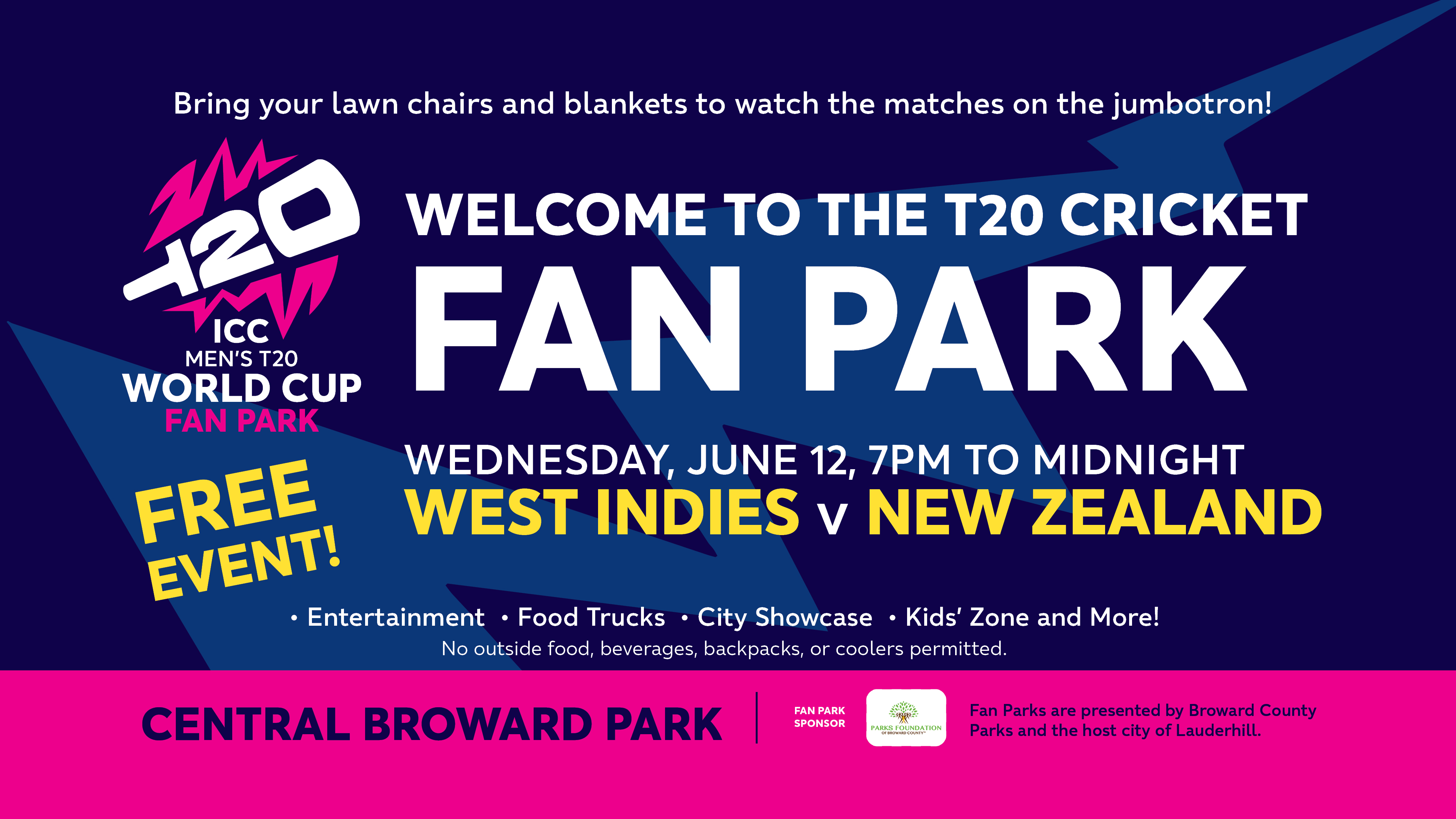 Parks Watch Party at the Fan Park