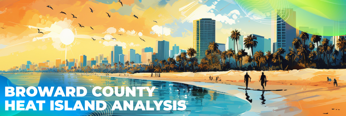 Maps Broward County Urban Heat Islands